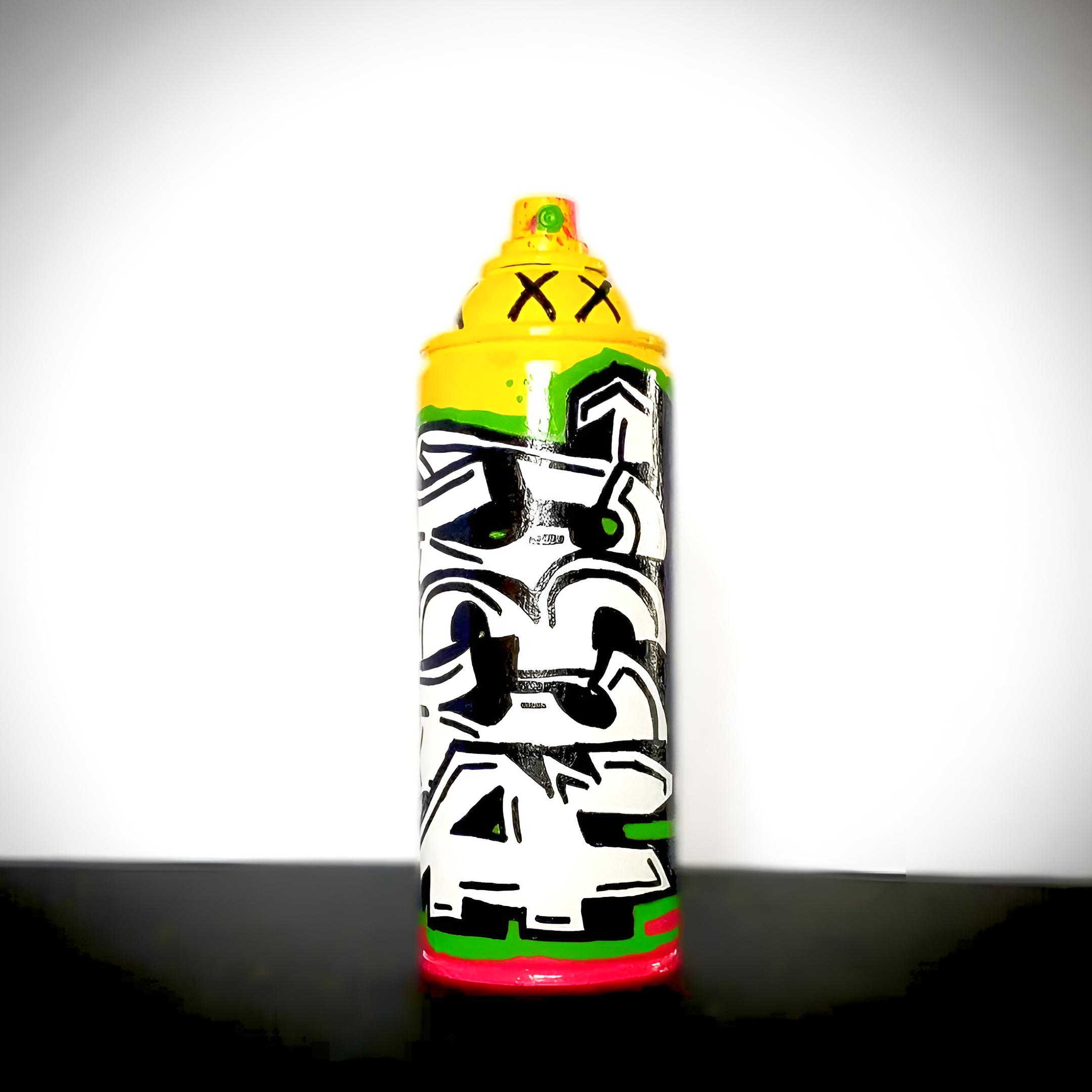 "Rebel Spray Can (Yellow Top)" – J.Rebel Arts
